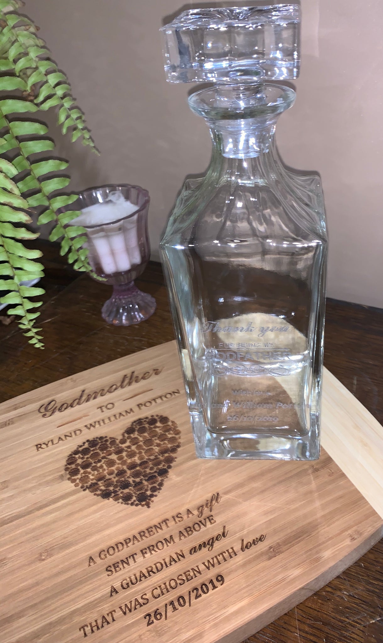 Decanter - Whiskey - Laser engraved – Re Workshop